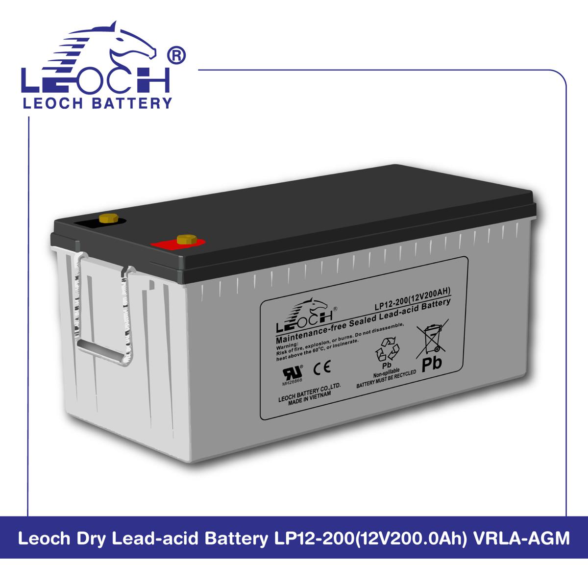 Dry battery Leoch Vision Powersafe